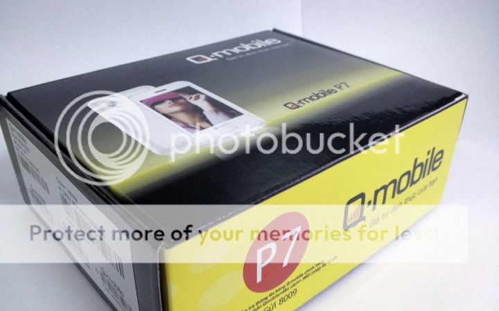 Q-mobile P7 -White - Đập hộp vào một chiều mưa | Viết bởi tukhamonk