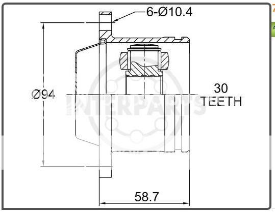 CV Joint Drawings